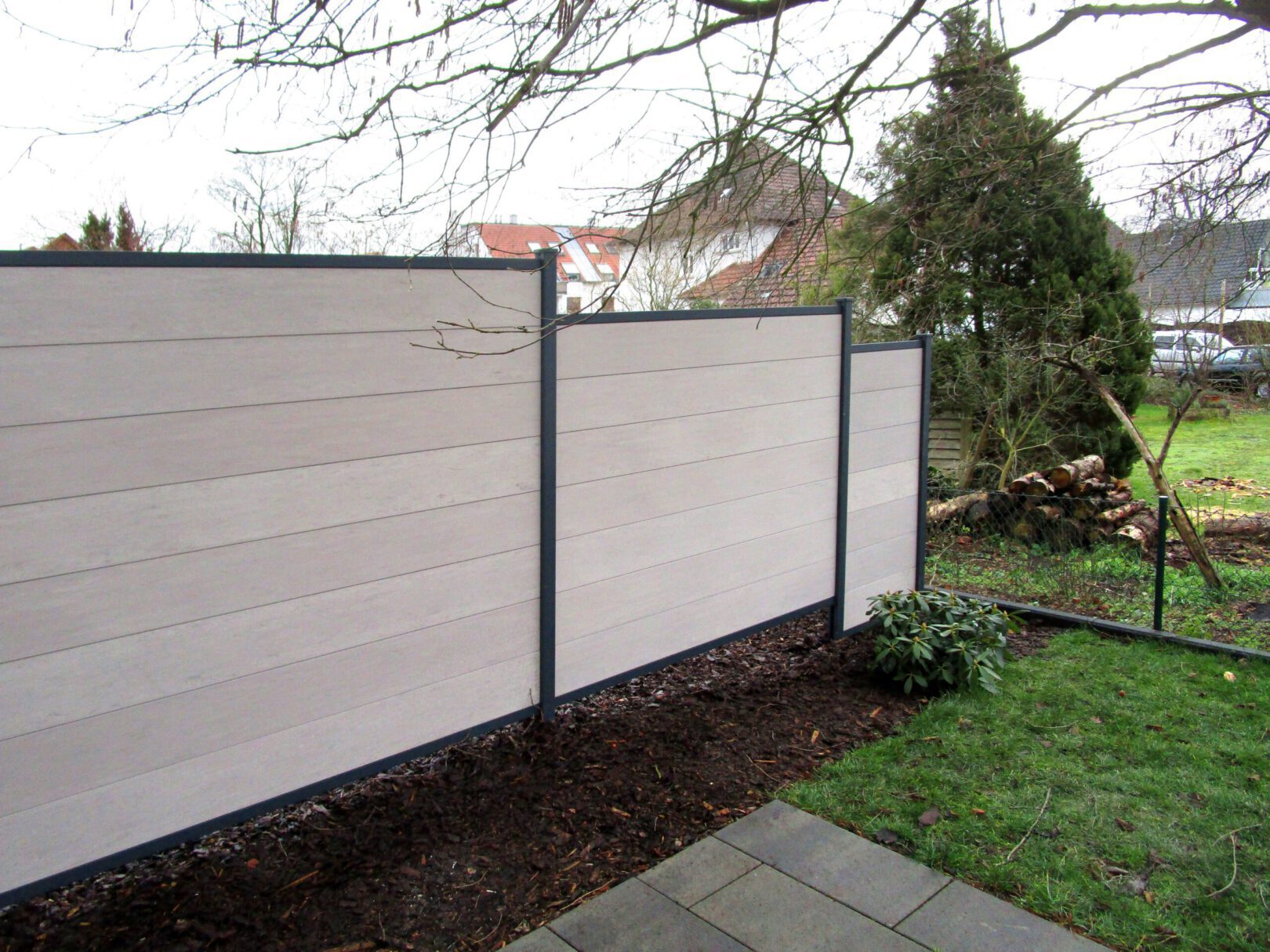 Alu Composite Design – BPC Sichtschutz & Zaunelemente